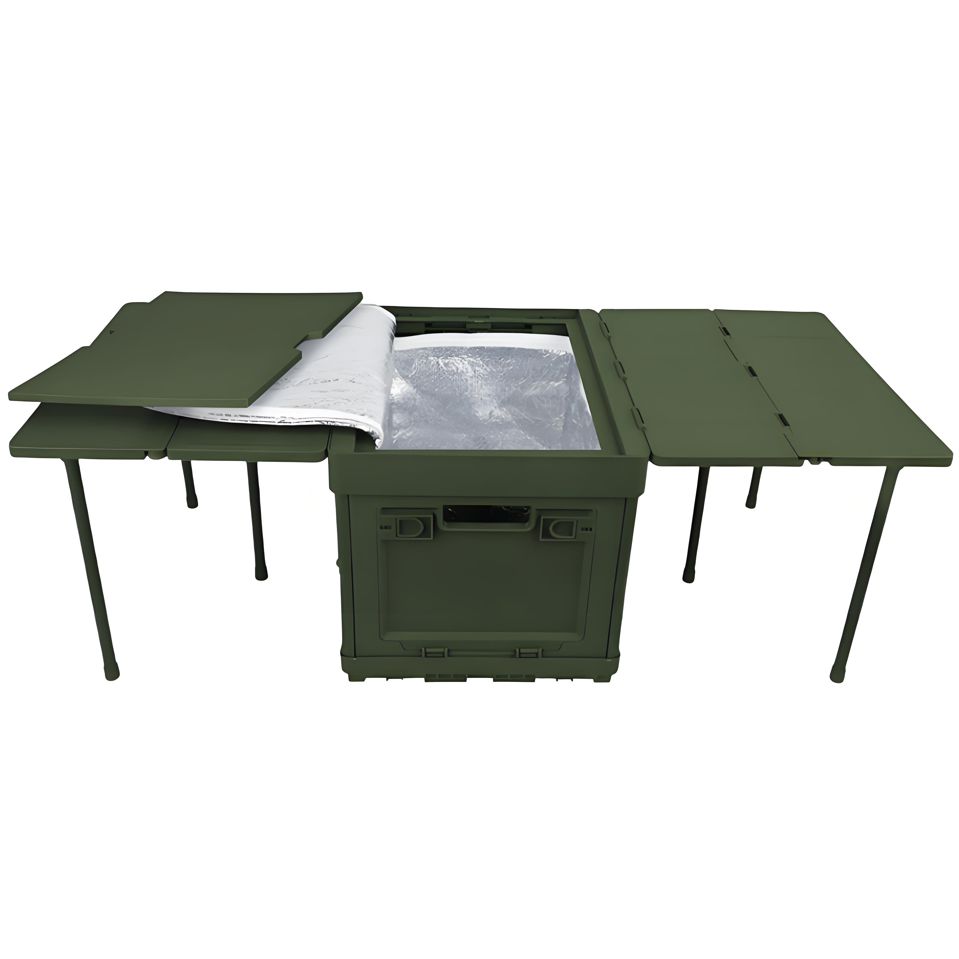 Ebern Designs Foldable Storage Box With Lid 33l Camping Storage Box ...