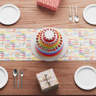 Ophelia & Co. Colorful Balloons Confetti Stars Table Runner Bur ...