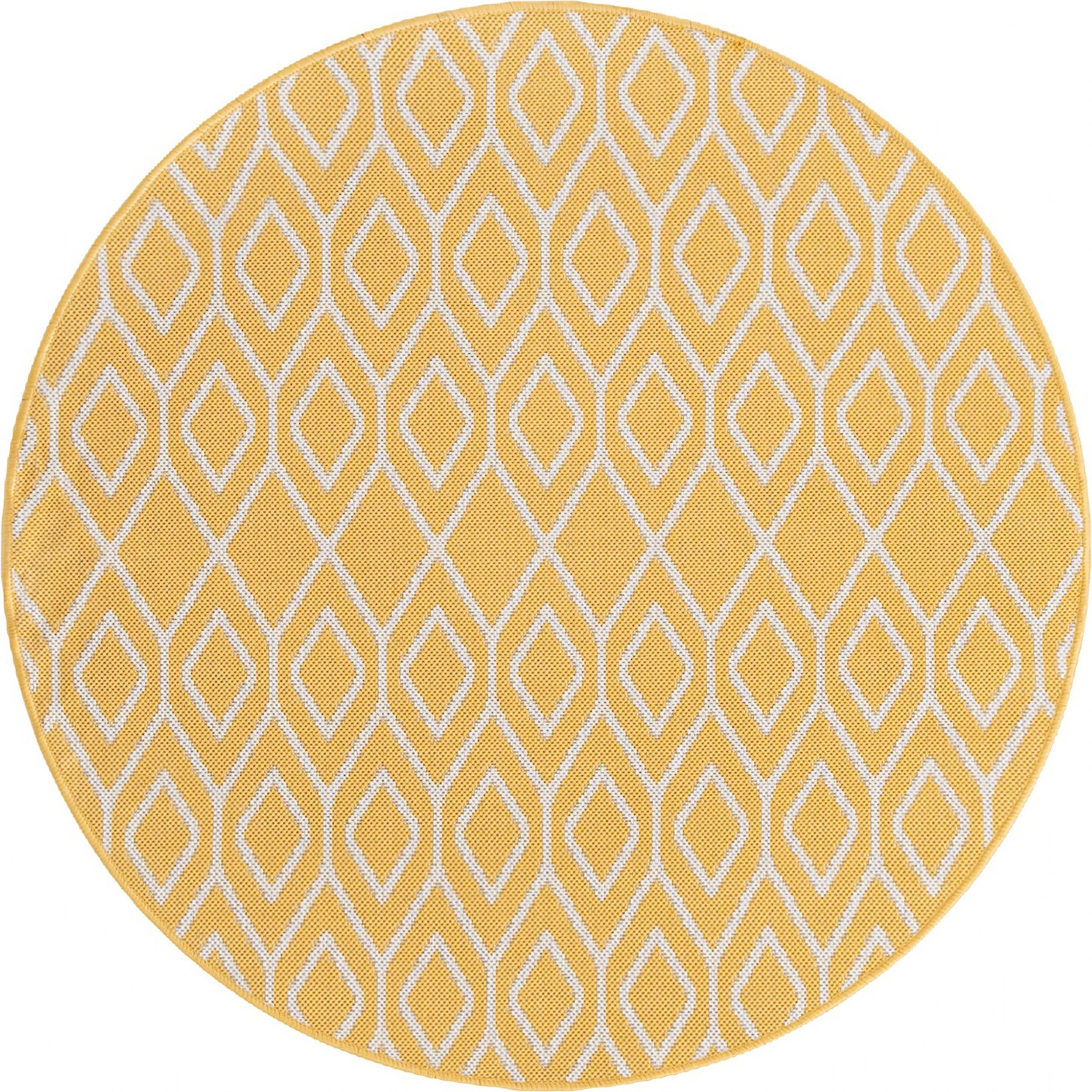 Corrigan Studio® Outdoor Destiny Area Rug Gold Color | Wayfair