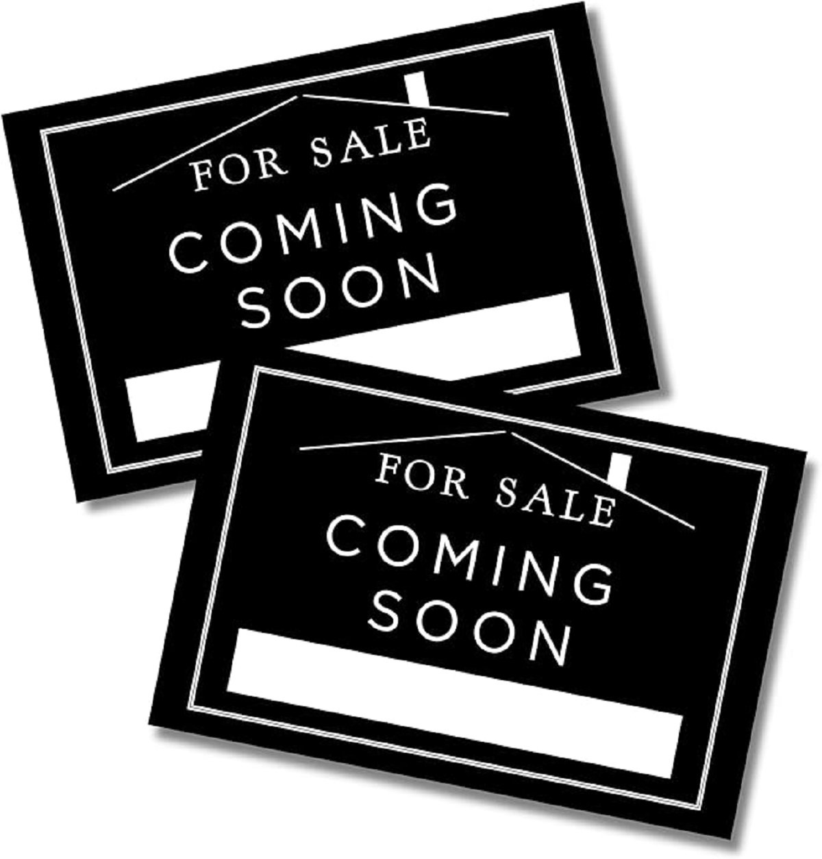 Home Moderne-N Coming Soon Real Estate Sign For Home | 12 X 18” Yard ...