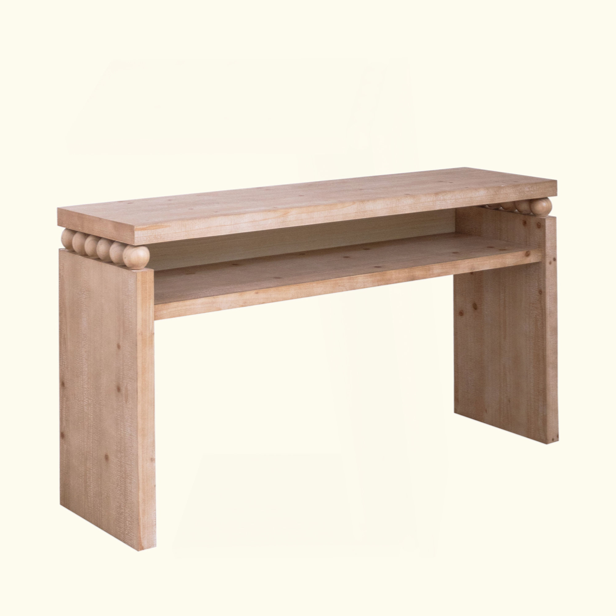 Loon Peak® Console Table, Modern Rustic Console Table, Narrow Entryway ...