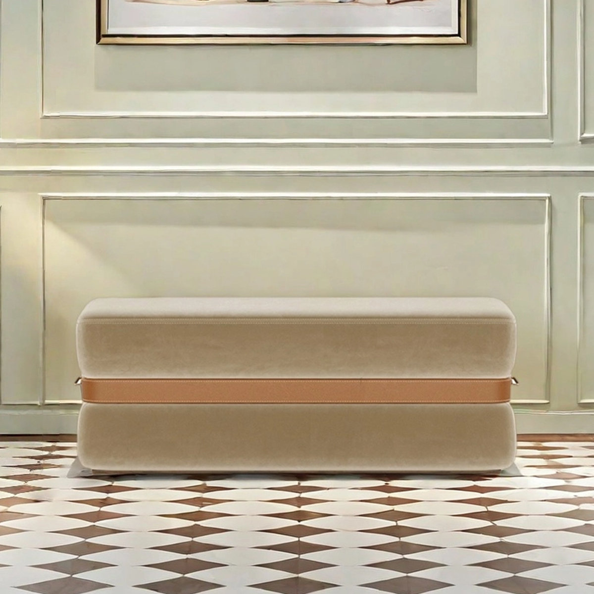 Hokku Designs Fabric bench wardrobe shoe changing area sofa - Wayfair ...