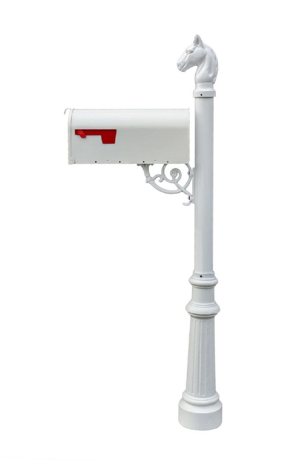 Qualarc Economy Locking Post Mounted Mailbox | Wayfair