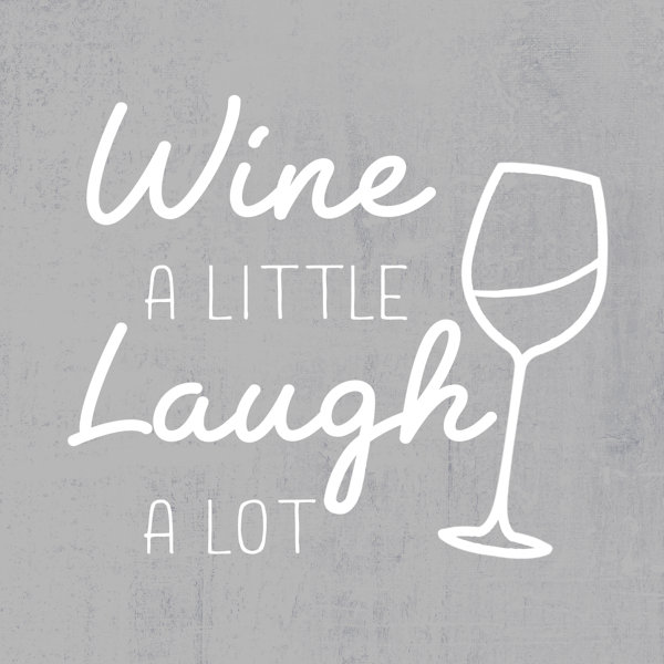 Happy Larry Wine Laugh | Wayfair.co.uk