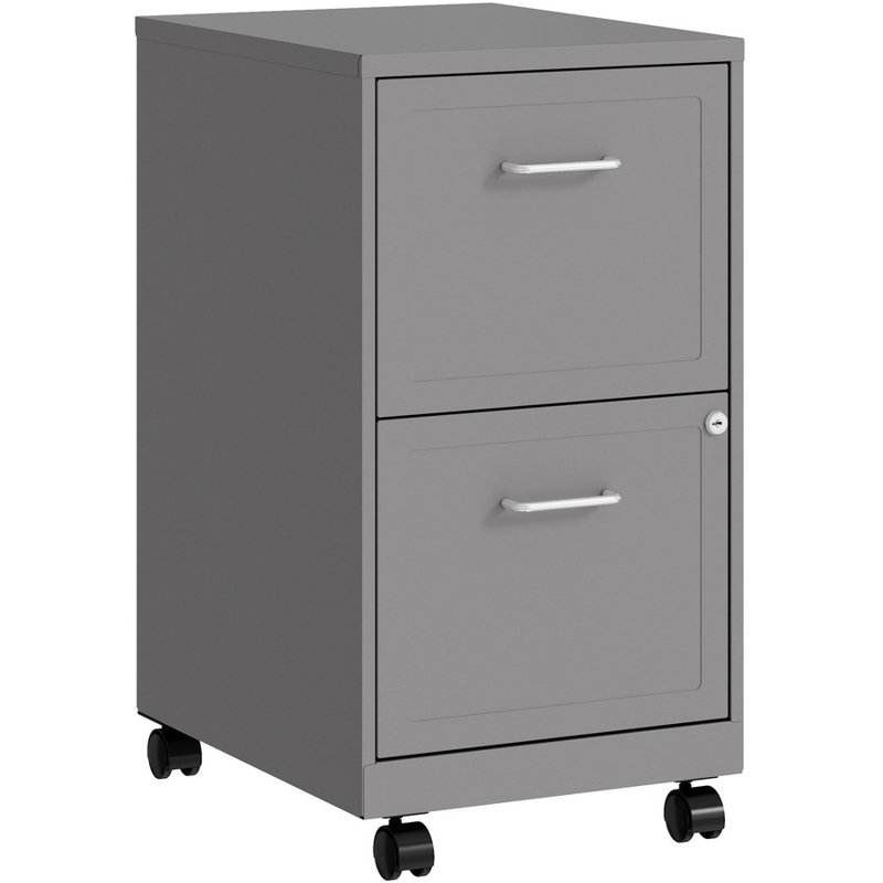 Lorell Soho Mobile 2-Drawer File Cabinet | Wayfair