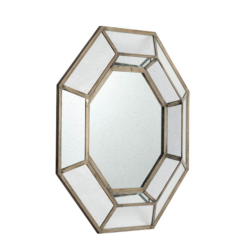 NFusion Peally 40" x 40" Oversized Octagon Wall Mirror | Wayfair