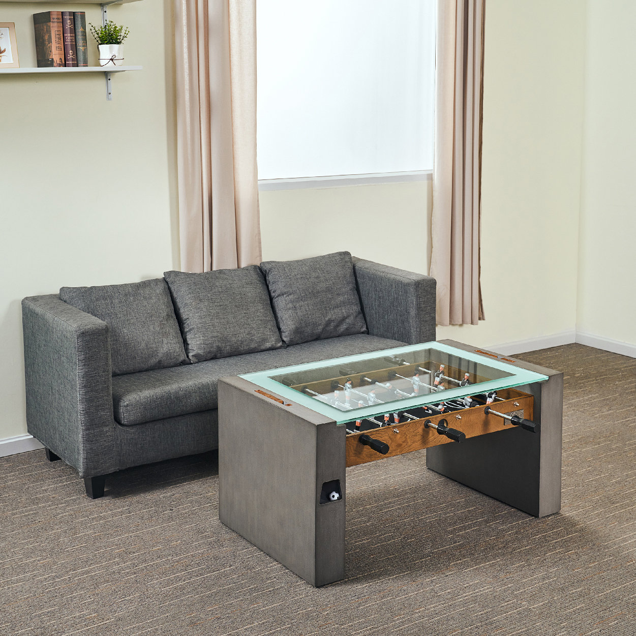 Barrington Billiards Company 40 Solid Wood Foosball Table Reviews Wayfair