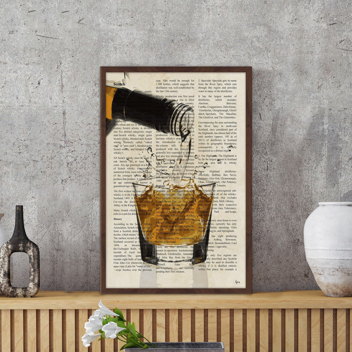 Williston Forge Amber Happiness by Eyre Tarney - Picture Frame Print ...