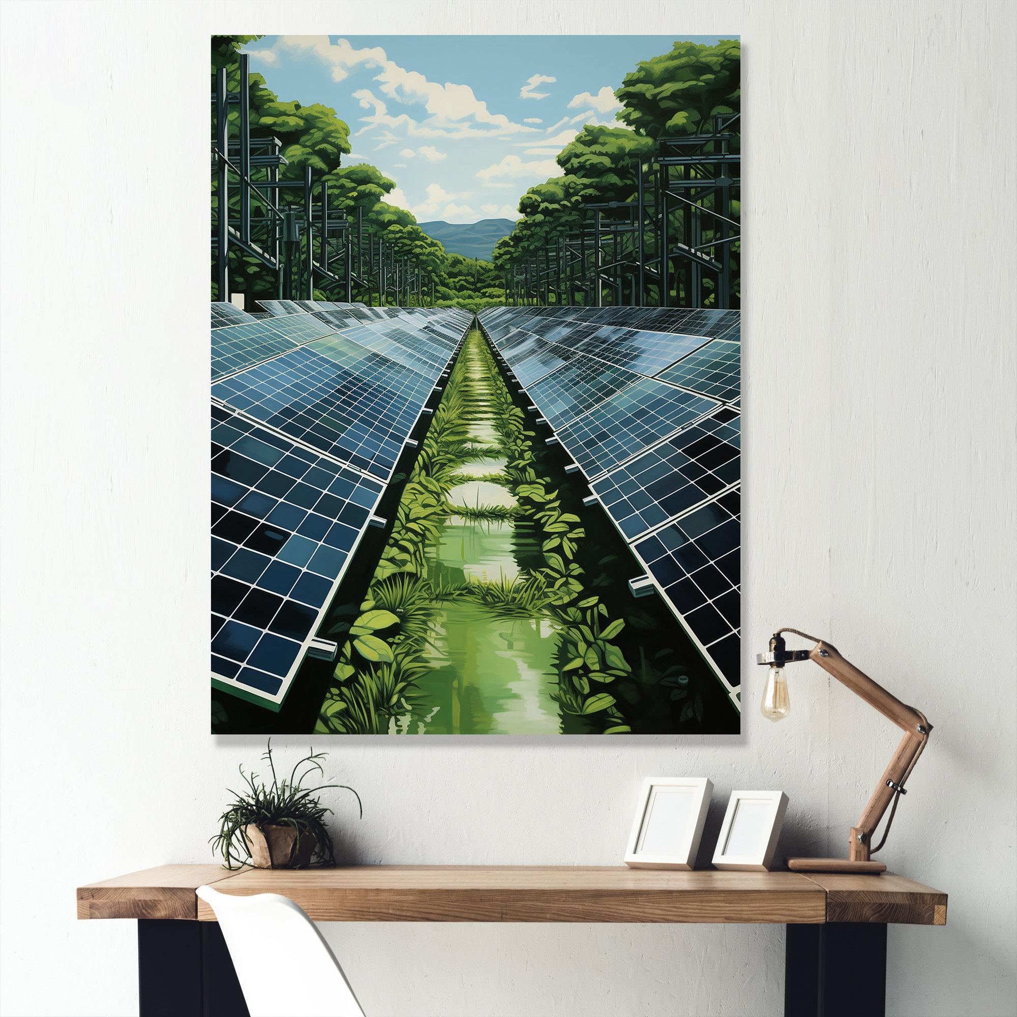 Lark Manor™ Green Solution Solar Panels Field I | Wayfair