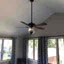 Red Barrel Studio® 52" Baldy 5 - Blade Ceiling Fan with Light Kit ...