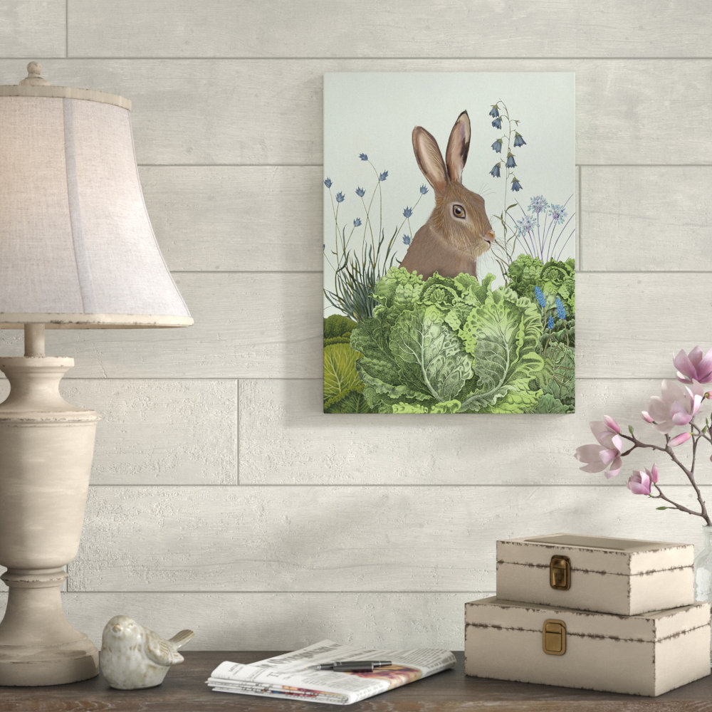 August Grove 'Cabbage Patch Rabbit 2' Graphic Art Print on Wrapped ...