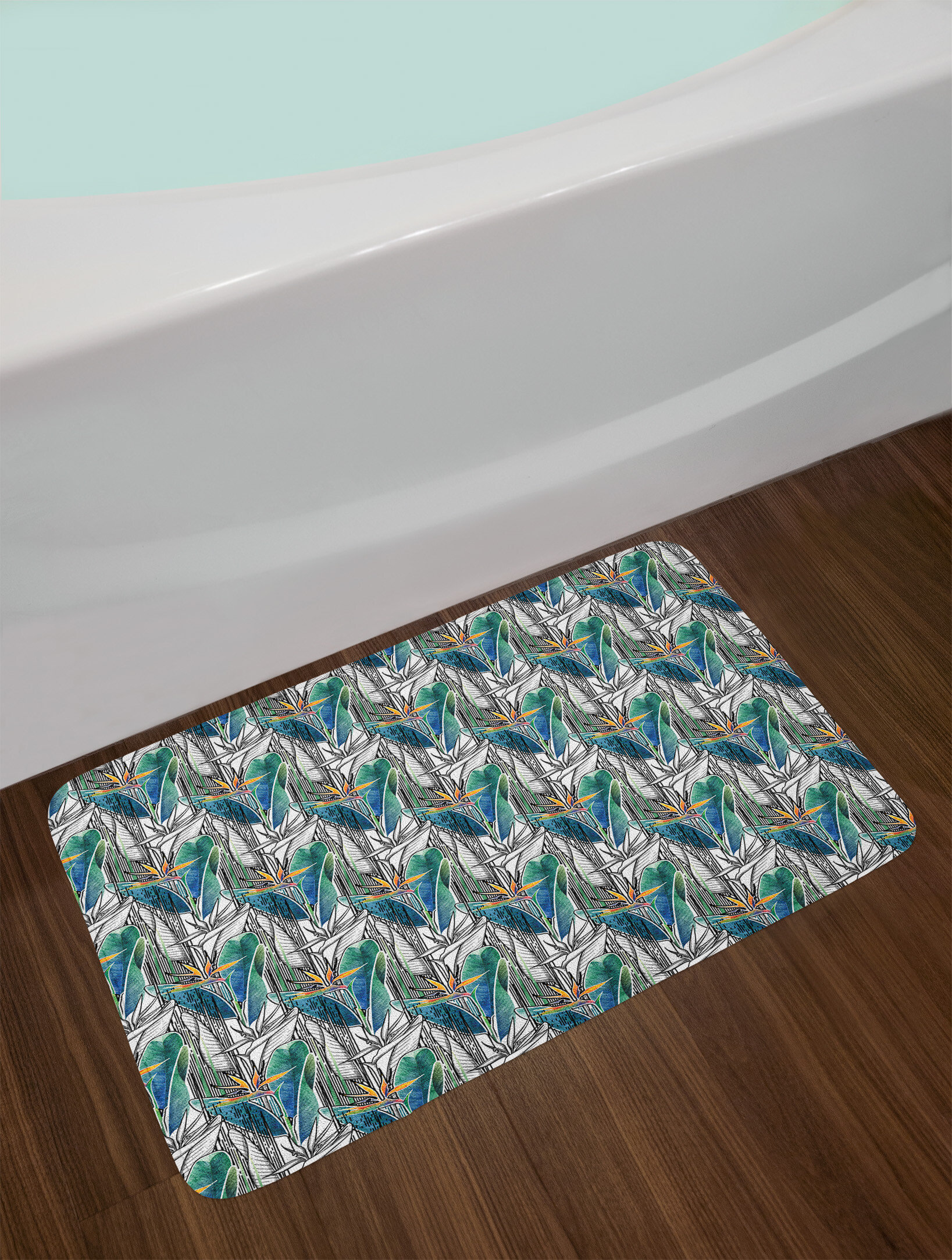 East Urban Home Lenist Bath Mat | Wayfair