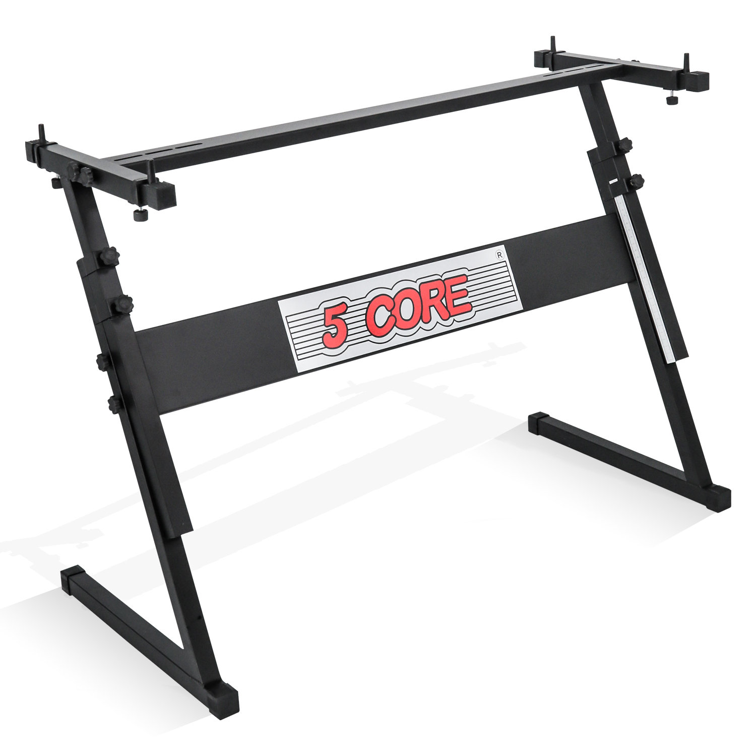 Inbox Zero 5 Core Z Style Height Adjustable Piano Stand Heavy Duty ...