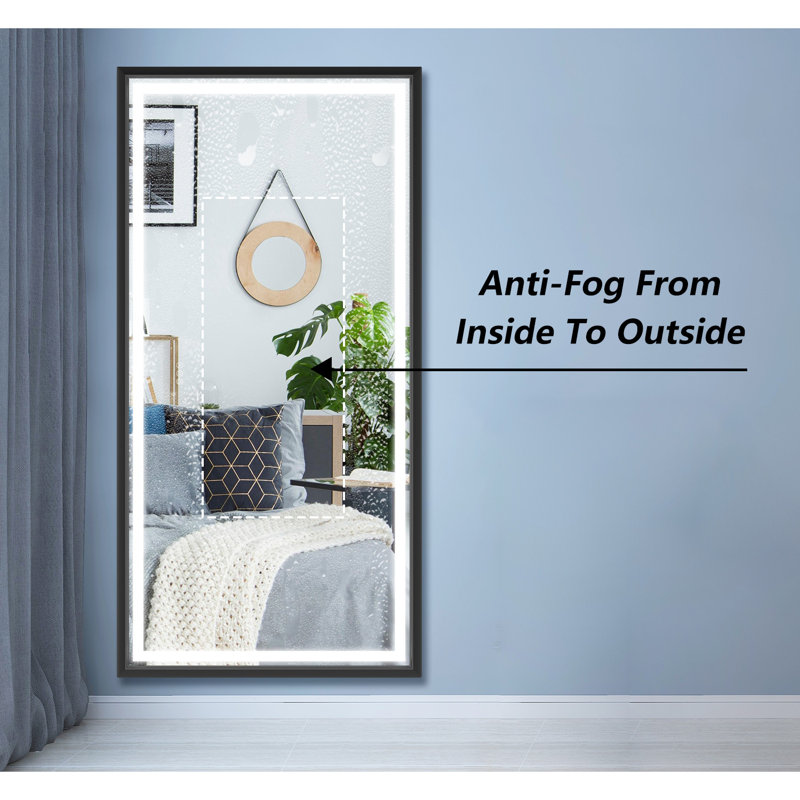 WESTINUS Metal Rectangle LED Wall Mirror | Wayfair