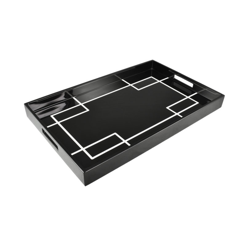 Pacific Connections Breakfast Serving Tray | Wayfair