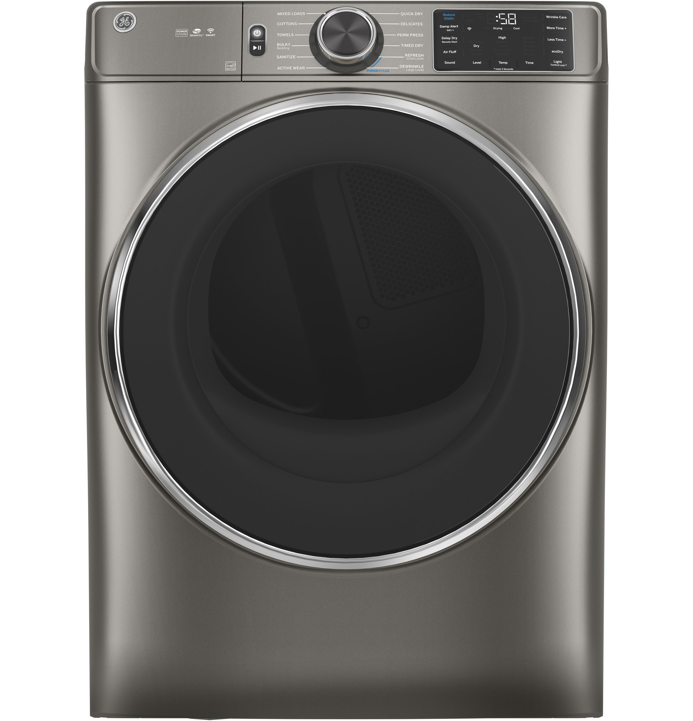 GE Appliances Smart 7.8 cu. ft. Gas Dryer with Powersteam & Reviews ...