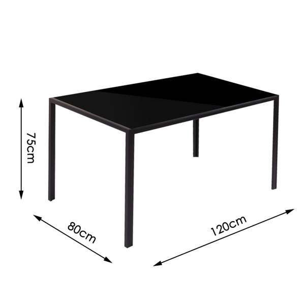 Wade Logan Etzel 120cm Dining Table | Wayfair.co.uk