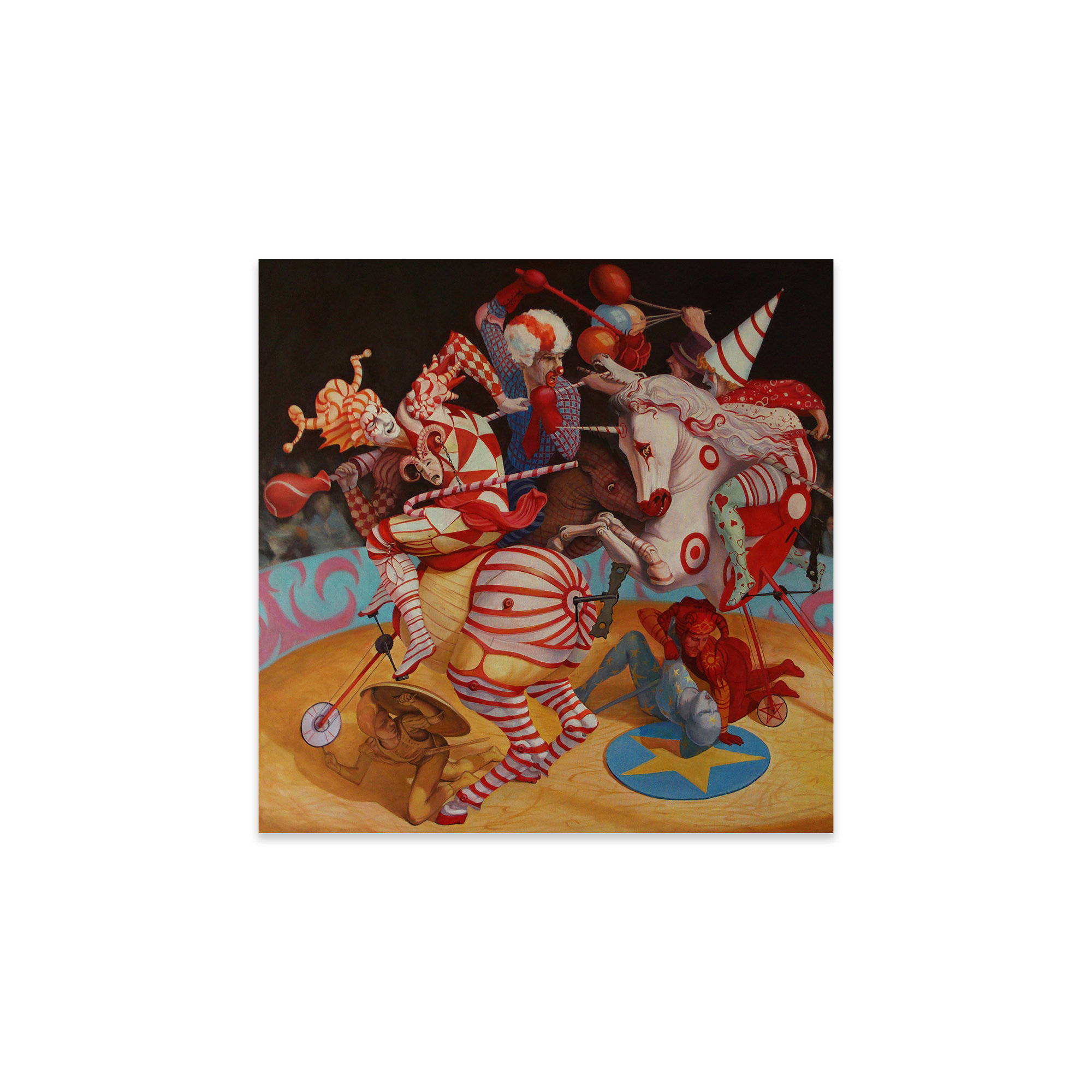 Red Barrel Studio® Cirque Du Soleil On Plastic/Acrylic by Adrian Borda ...