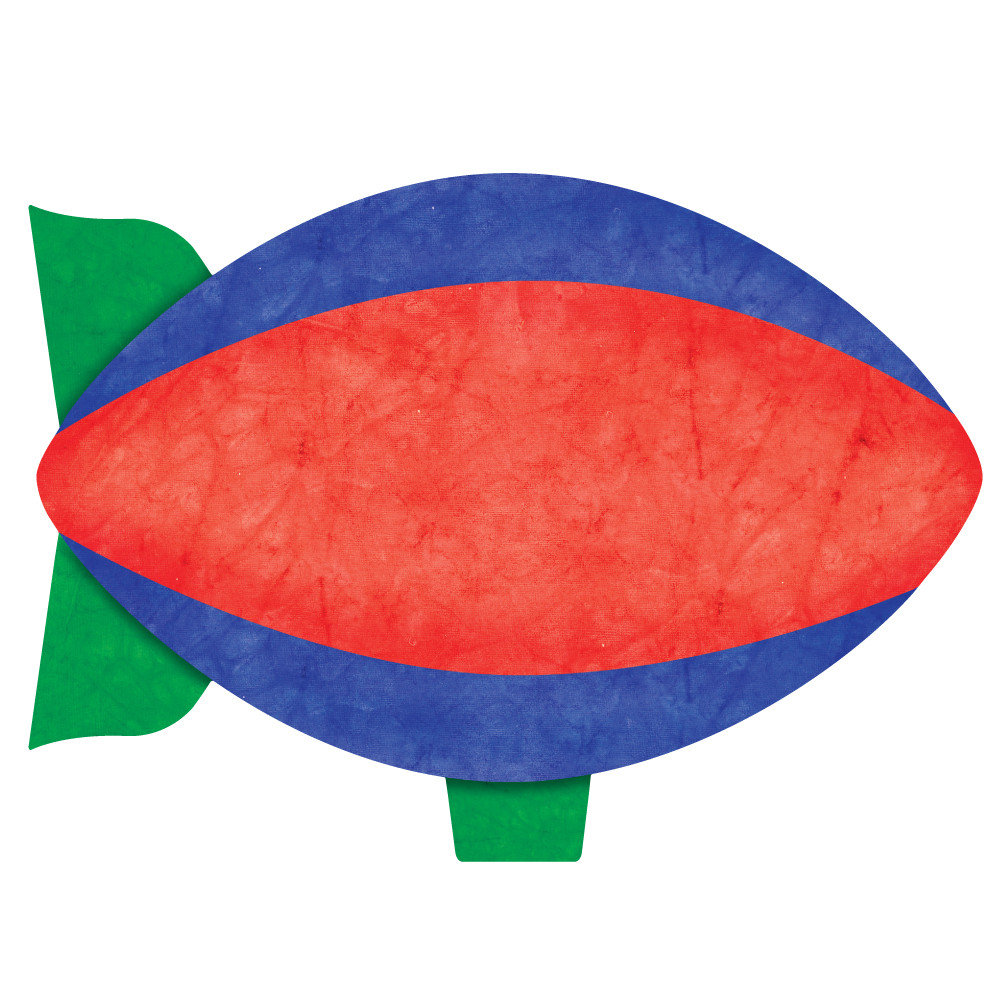 My Wonderful Walls Right-Facing Blimp Wall Decal - Wayfair Canada