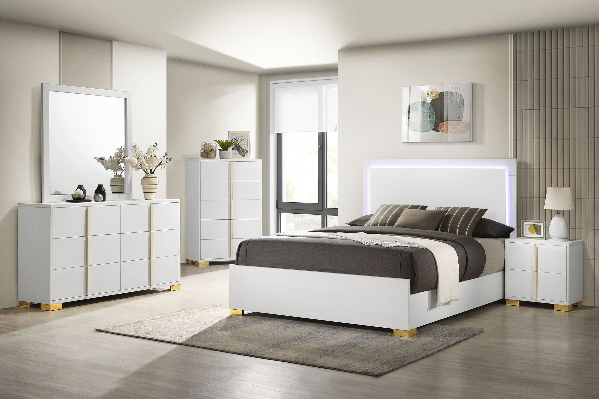 Mercer41 Sabrielle 5 Piece Bedroom Set & Reviews | Wayfair