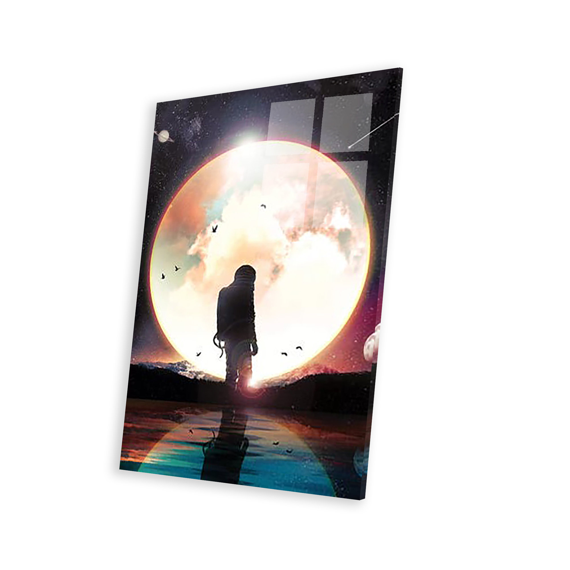 Trinx The Radiant Print On Acrylic Glass | Wayfair