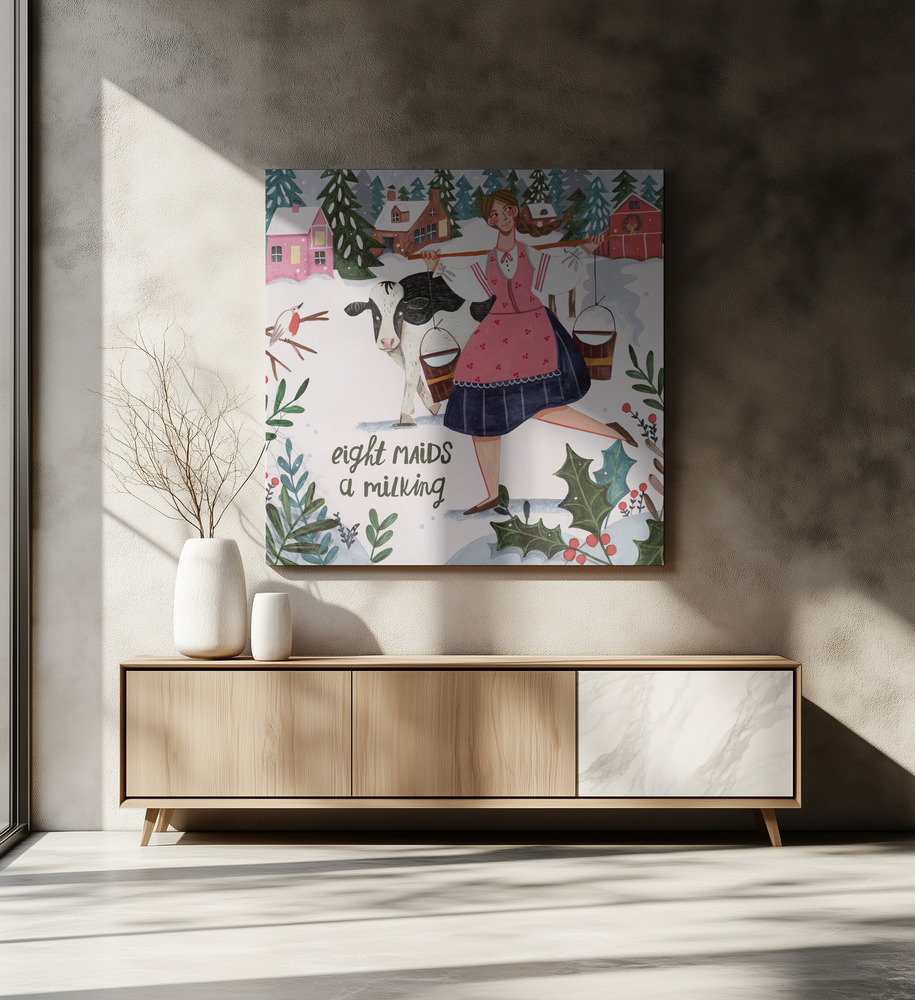 The Seasonal Aisle Eight Maids a Milking | Wayfair.co.uk