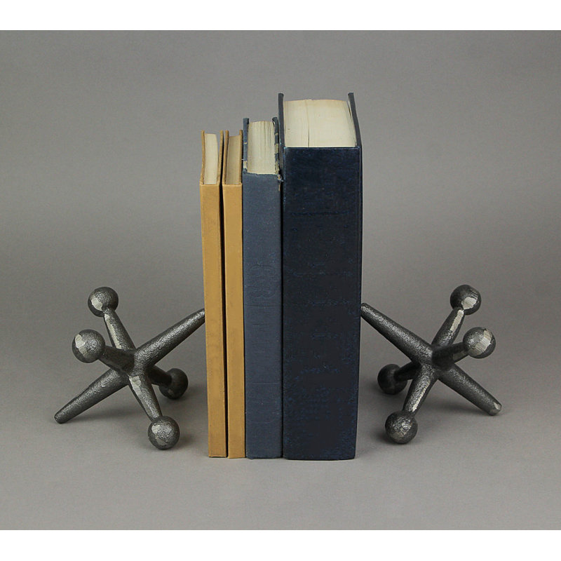 17 Stories Enamel Painted Cast Iron Giant Jack Decorative Metal ...