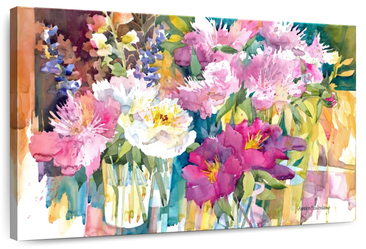 Lark Manor Harnek Plethora Of Peonies - Wayfair Canada
