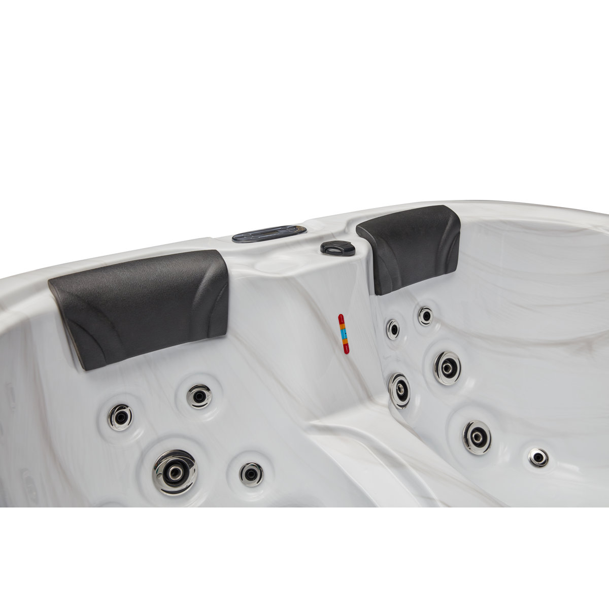 Luxury Spas 3 - Person 34 - Jet Acrylic Rectangular Standard Hot Tub ...