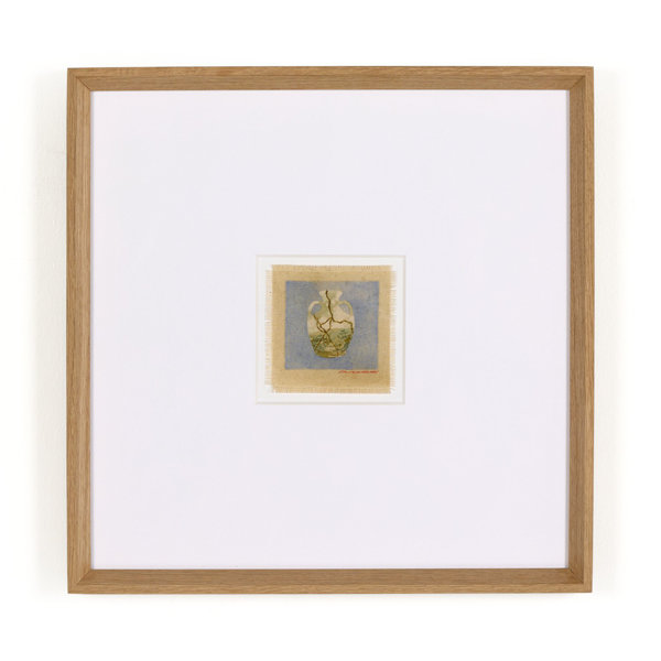 Four Hands POETIC MEND " Poetic Mend Blue 2 " by Laurel-Dawn Latshaw ...