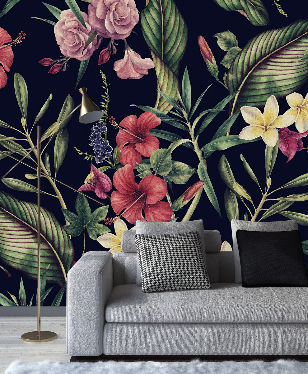 Red Barrel Studio Izaiyah Peel & Stick Floral Wallpaper - Wayfair Canada