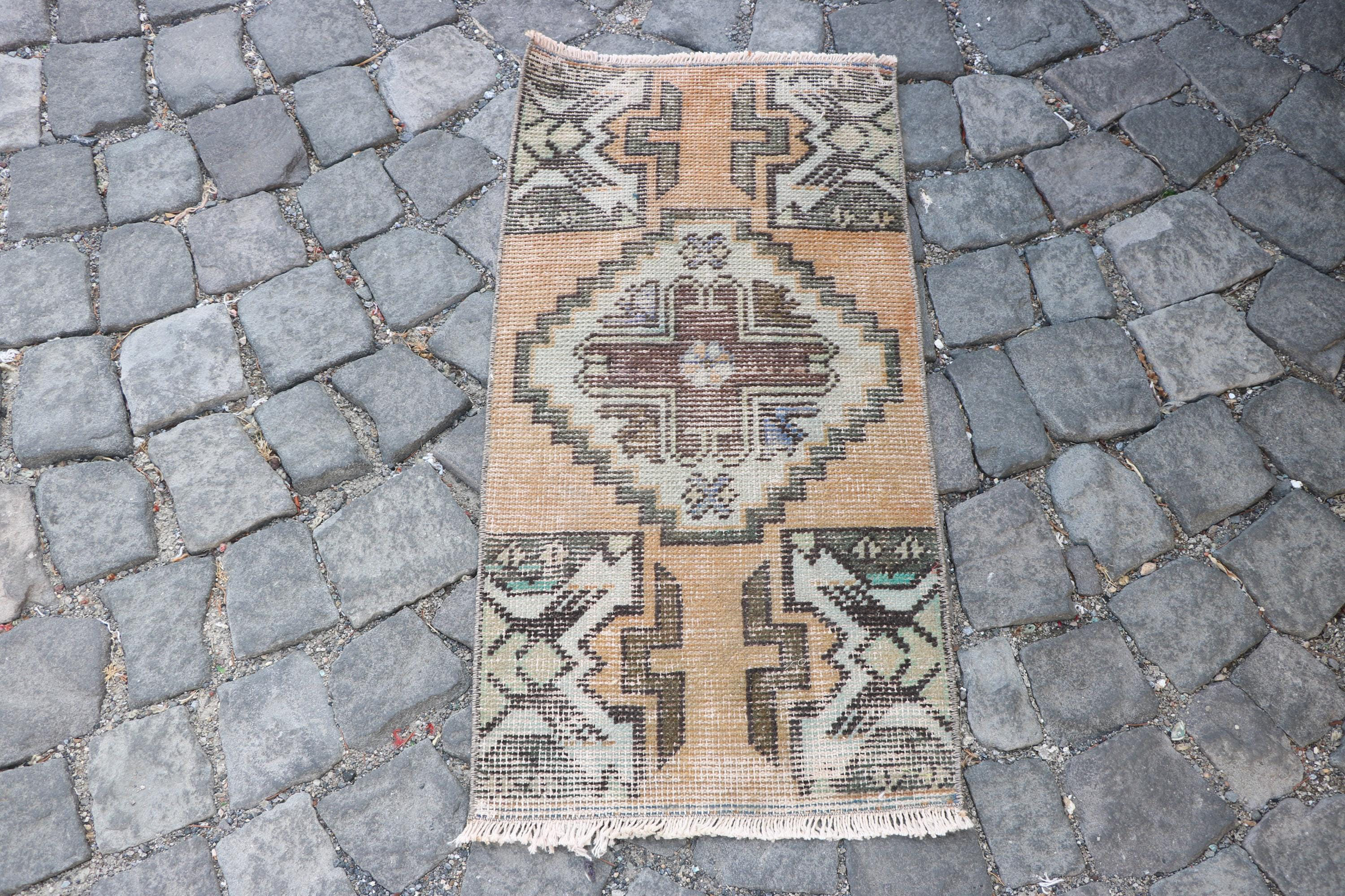 Bungalow Rose Vintage Turkish Small Bronze Rug - Antique Distressed ...