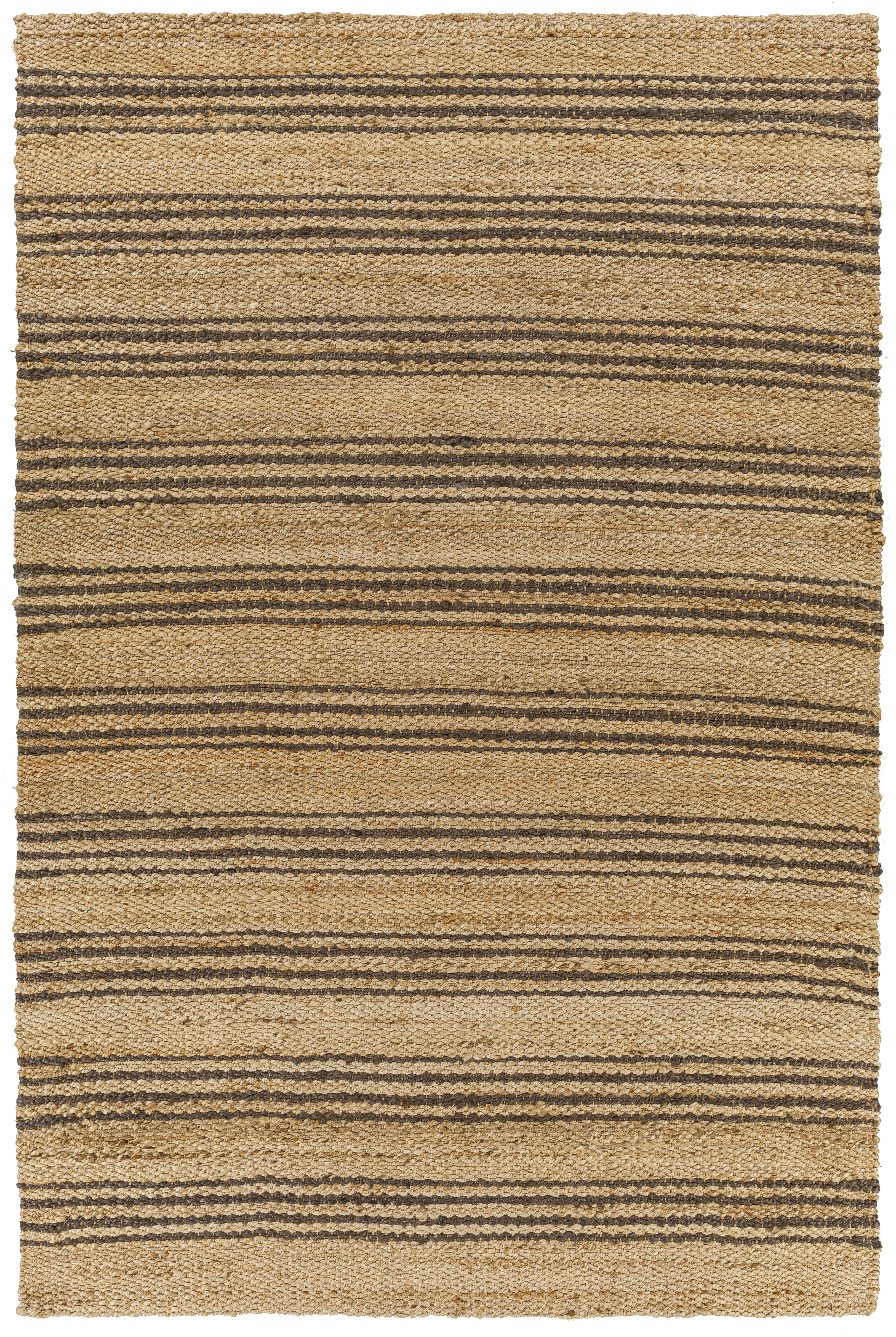 Laurel Foundry Modern Farmhouse® Wilsey Striped Hand Braided Jute Area ...