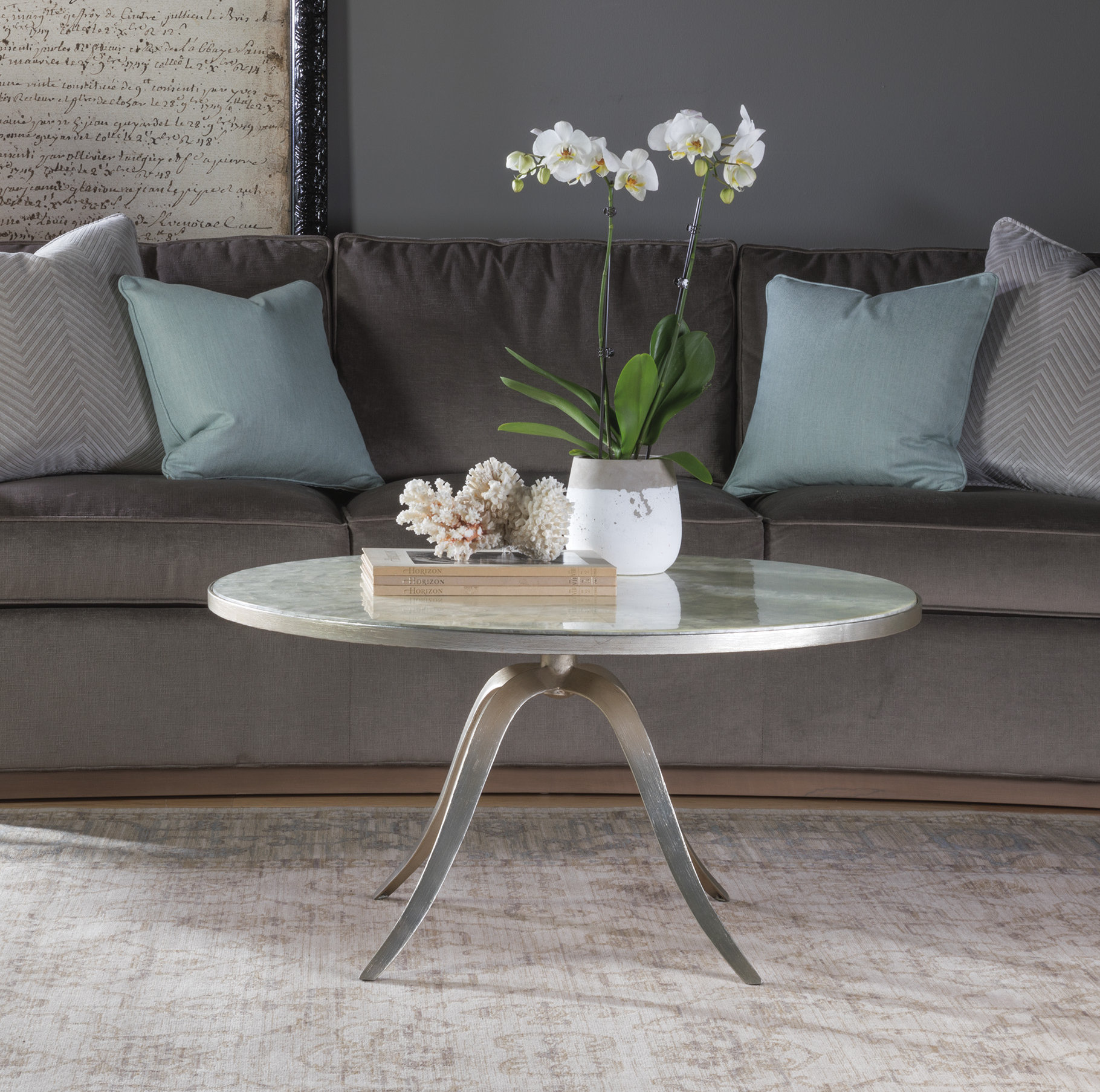 Artistica Home Pedestal Coffee Table - Wayfair Canada