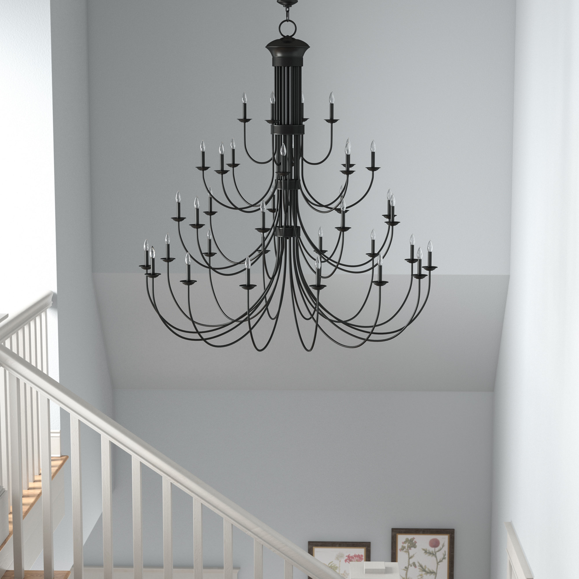 Lark Manor™ Arunvir 38 - Light Candle Style Chandelier | Wayfair