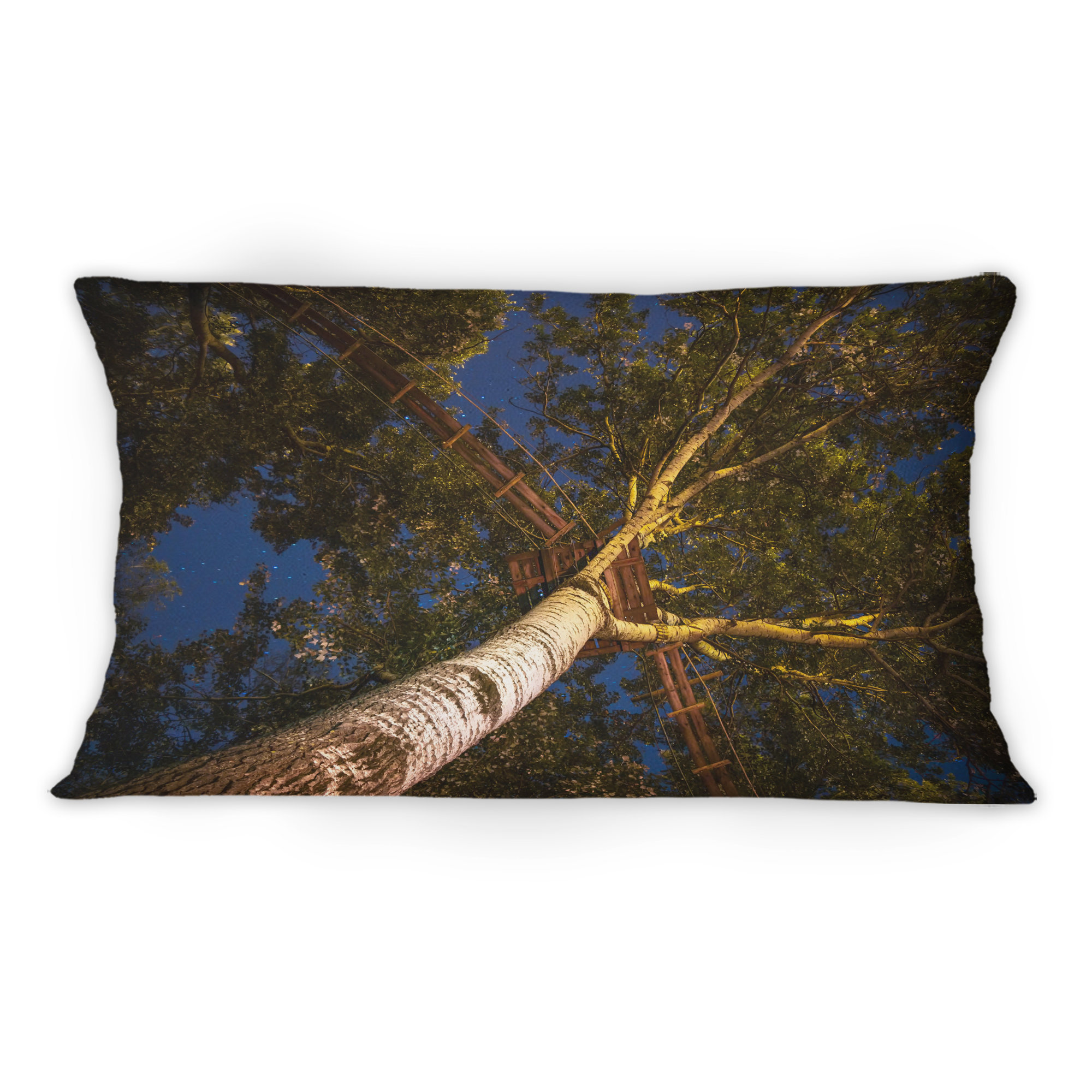 Design Art Low Angle View Of The Trees With A Walkway -1 Traditional ...