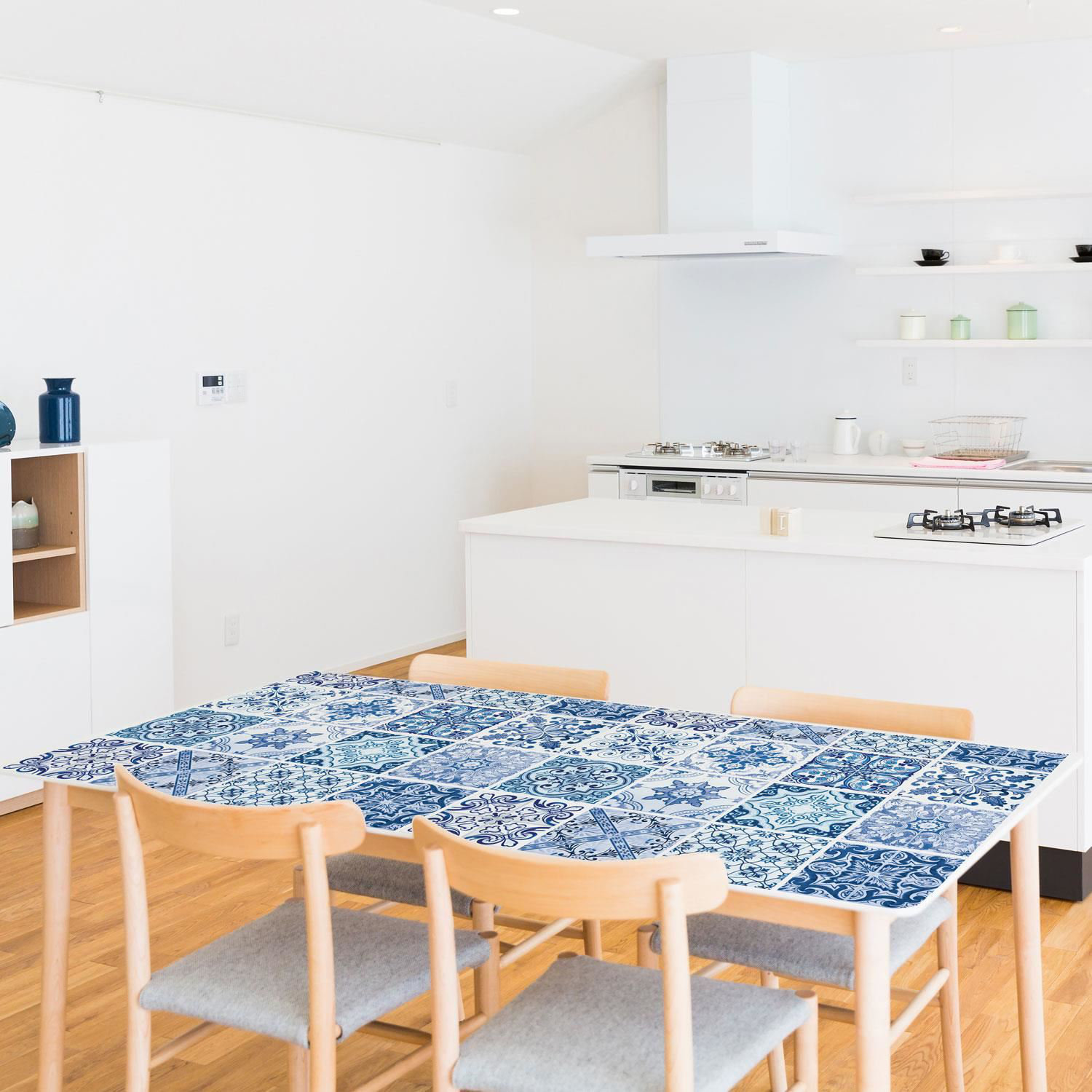 Blue Elephant 15cm x 15cm PVC Peel & Stick Mosaic Tile | Wayfair.ie