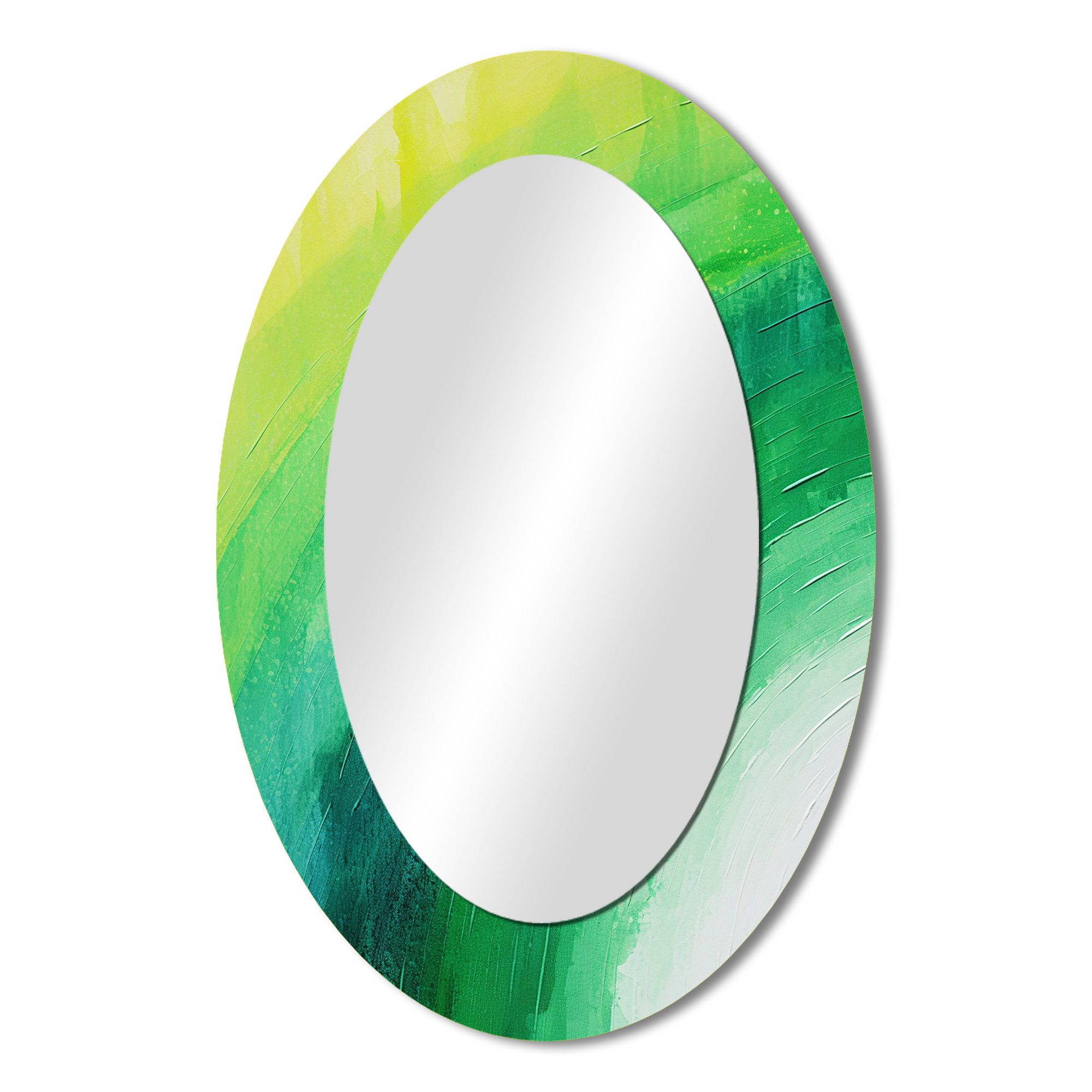Dakota Fields Magical Rainbow Essence Of Spectrum - Green Oval Wall ...