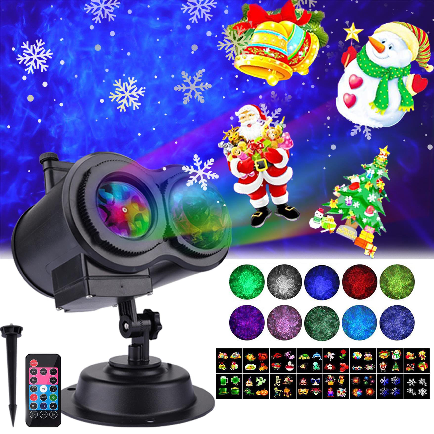 The Holiday Aisle® Jahcari Projection & Strobe Lights | Wayfair