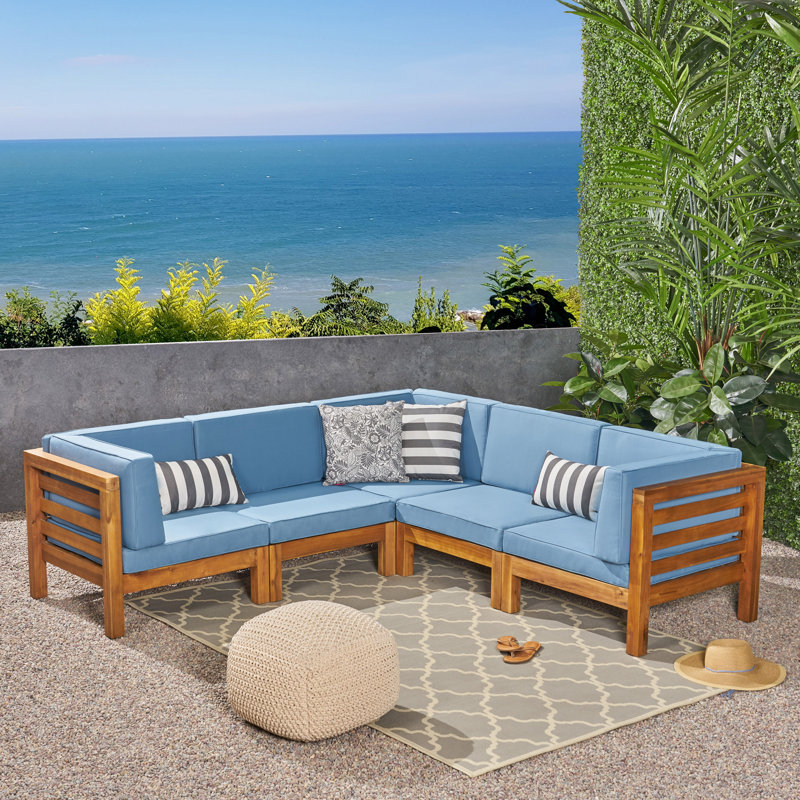 AllModern 30.25'' Wide Outdoor Symmetrical Patio Sectional with ...