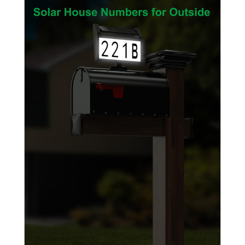 ALHAMBRA Mailbox Sign | Wayfair