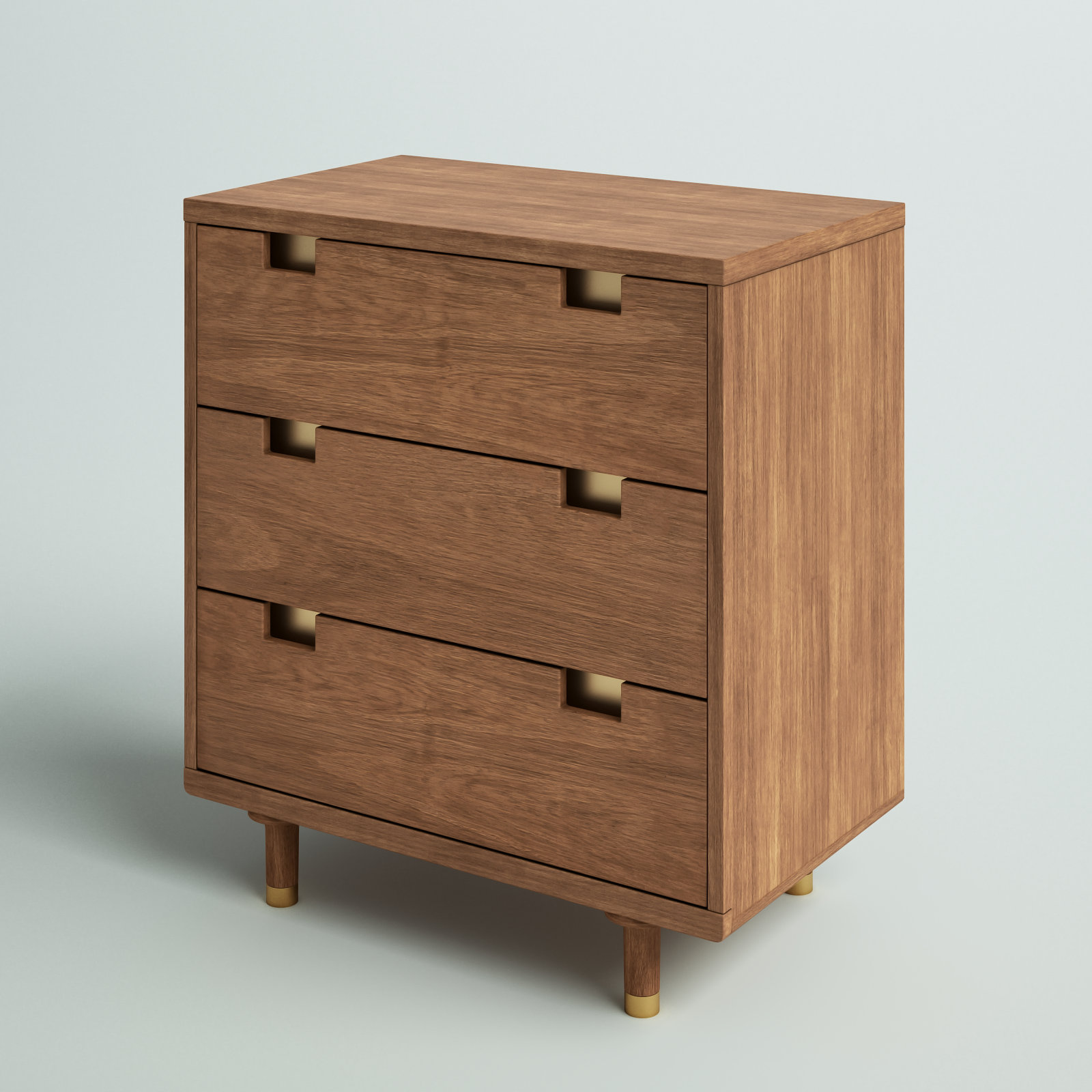 Mercury Row® Kittanning Three Drawer Small Chest & Reviews | Wayfair