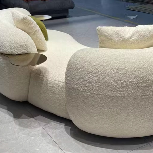 Comfort Zone Furniture.e Light Luxury Cream Style Casual Pea Tatami ...