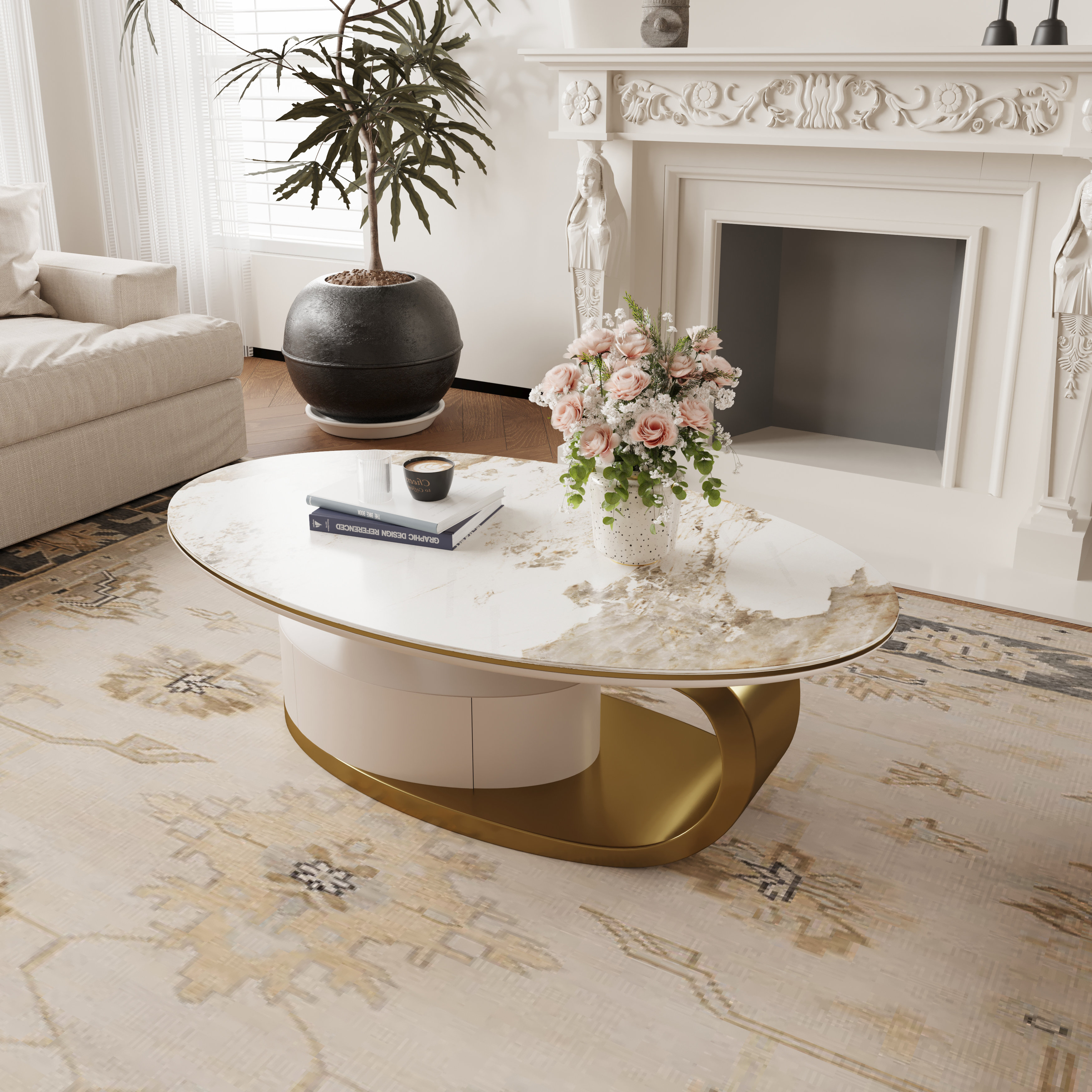 Hokku Designs Marzec Single Coffee Table & Reviews - Wayfair Canada