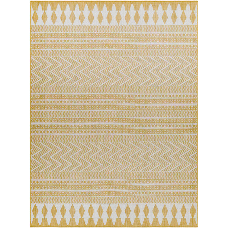 Loon Peak® Inkeles Geometric Indoor / Outdoor Rug & Reviews | Wayfair
