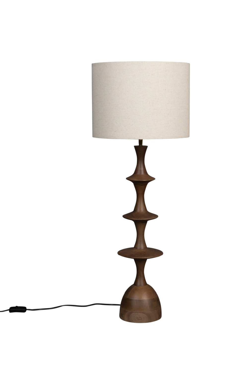 Dutchbone Cath Solid Wood Table Lamp - Wayfair Canada