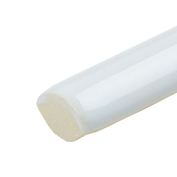 Itona Tile Andes 12" x 0.5" Ceramic Quarter Round Tile Trim in ...