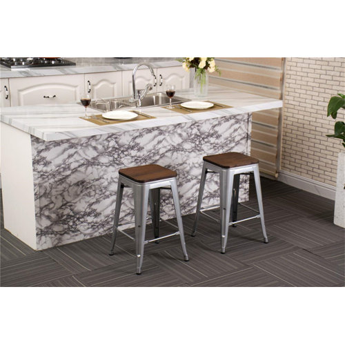 Trent Austin Design® Nesbit Solid Wood Stool & Reviews | Wayfair