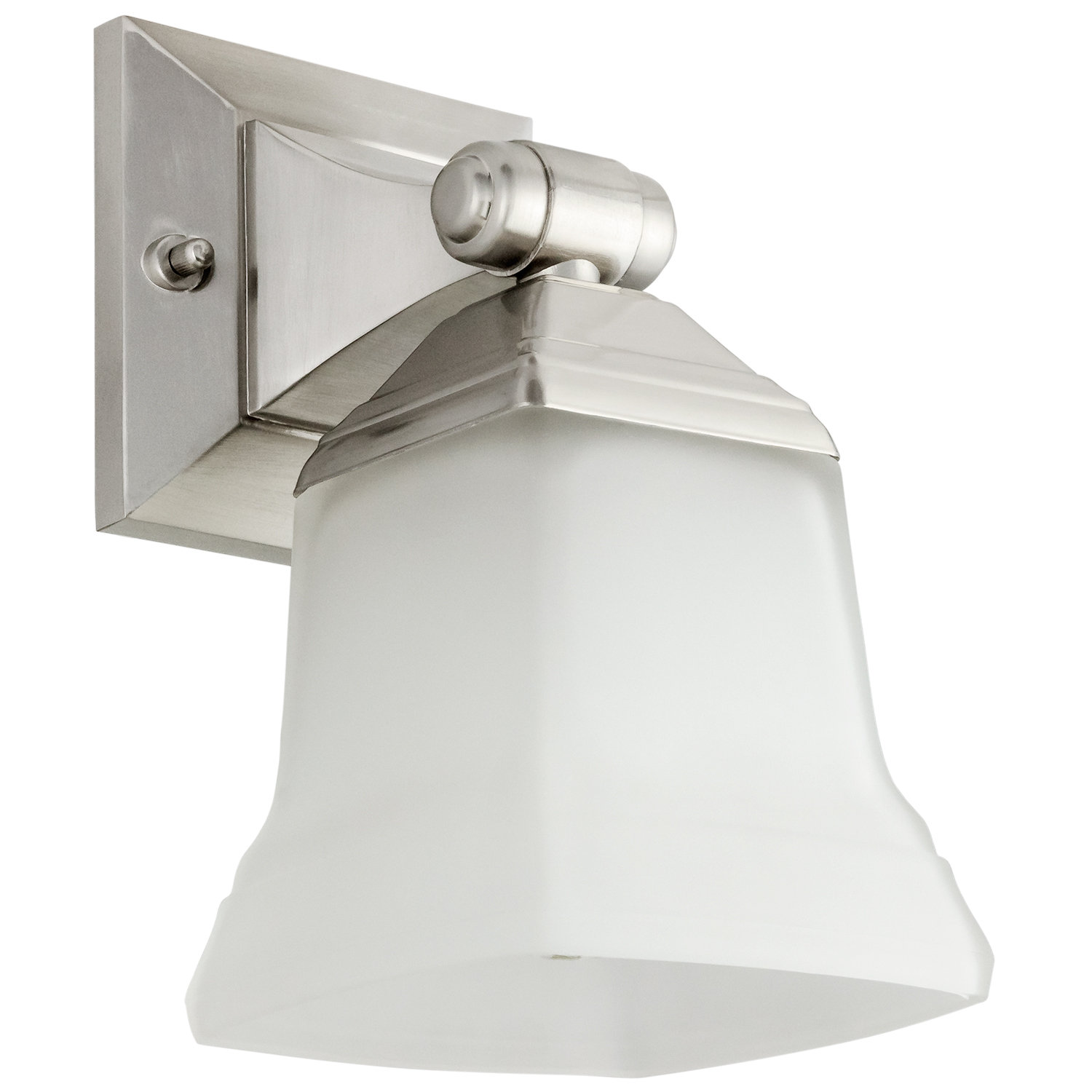 Red Barrel Studio 1-Light Silver Bath Scone - Wayfair Canada