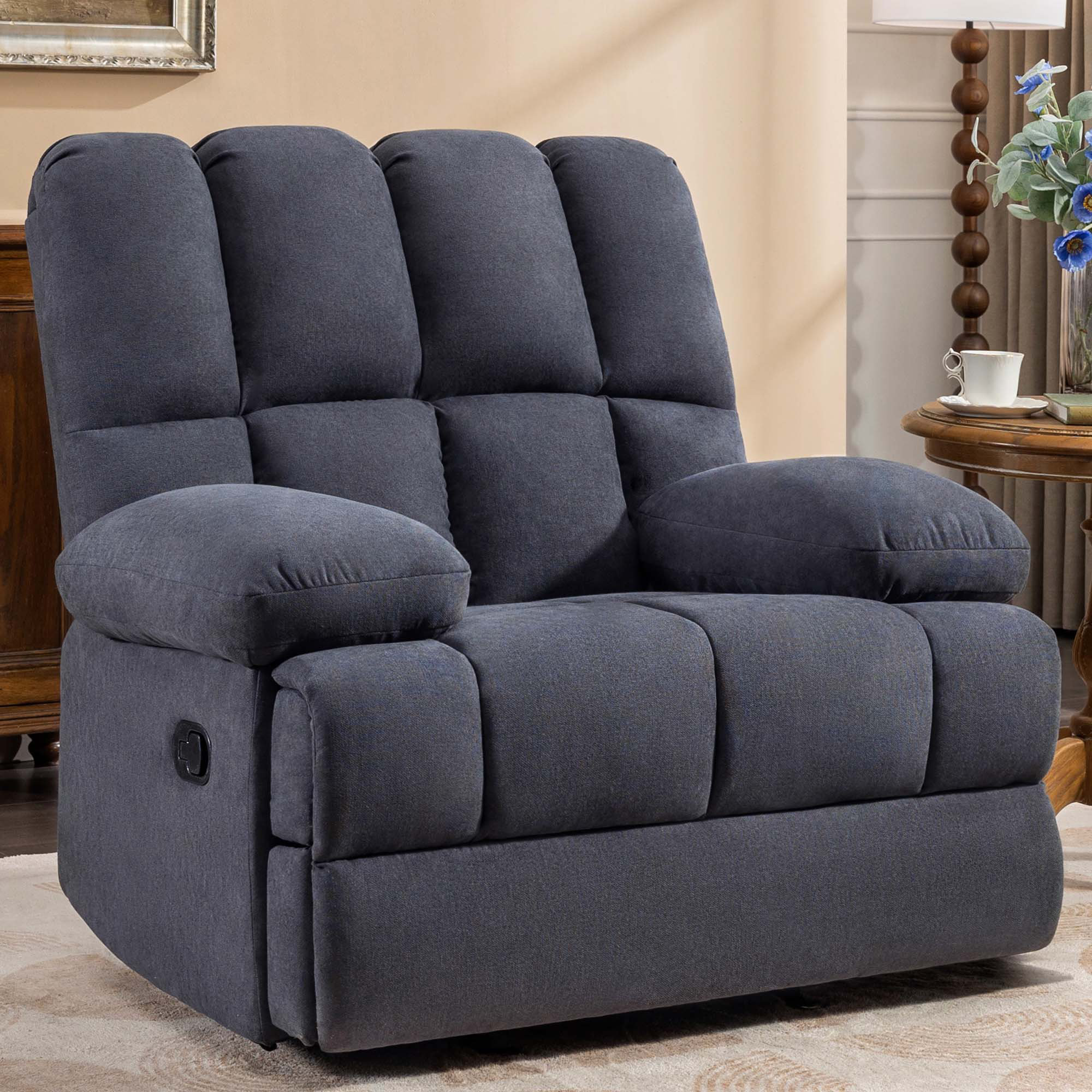 DSUNNER Oversize Rocker Recliner Chair for Adults, Extra Wide Rocking ...